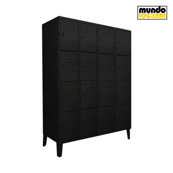 Locker Metálico 12 Puertas – 3 Cuerpos Cuadruples - Mundo Lockers