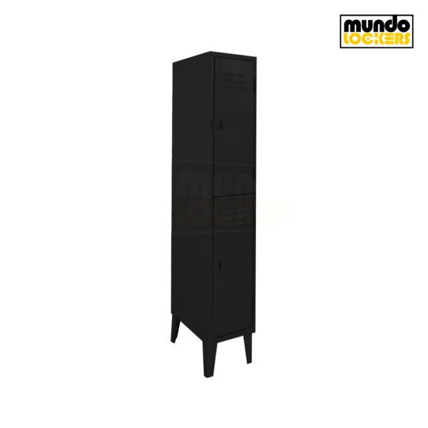 Locker Metálico 4 Puertas - 2 Cuerpos Dobles - Mundo Lockers