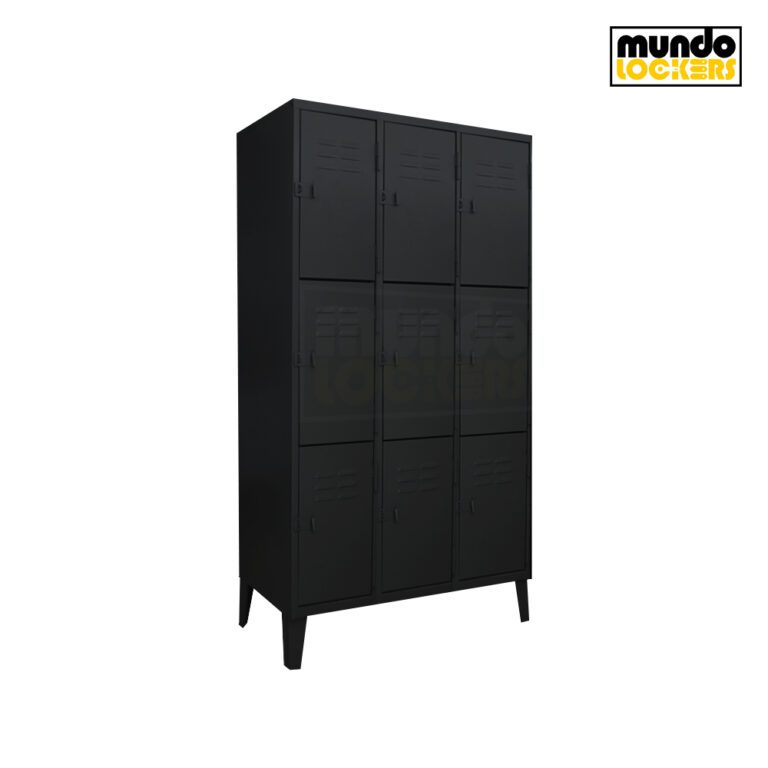 Locker Metálico 04 Puertas - 4 Cuerpos Simples - Mundo Lockers