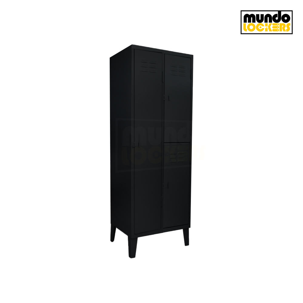 Locker Metálico 2 Puertas - 1 Cuerpo Doble - Mundo Lockers